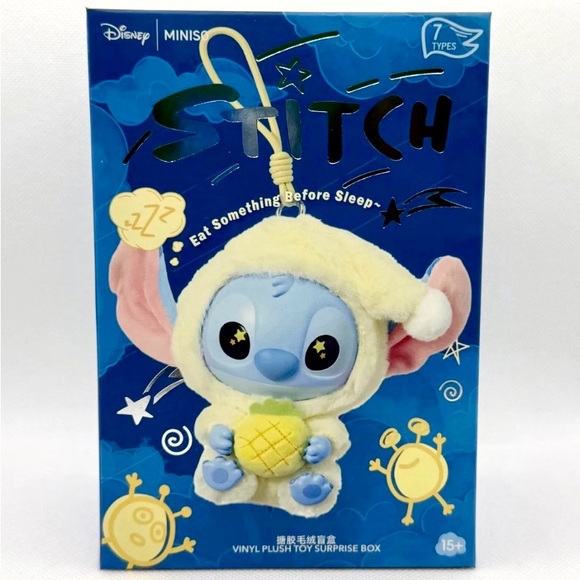 Miniso | Toys | Labubu Stitch Disneyx Miniso Brand New In Box Sealed ...